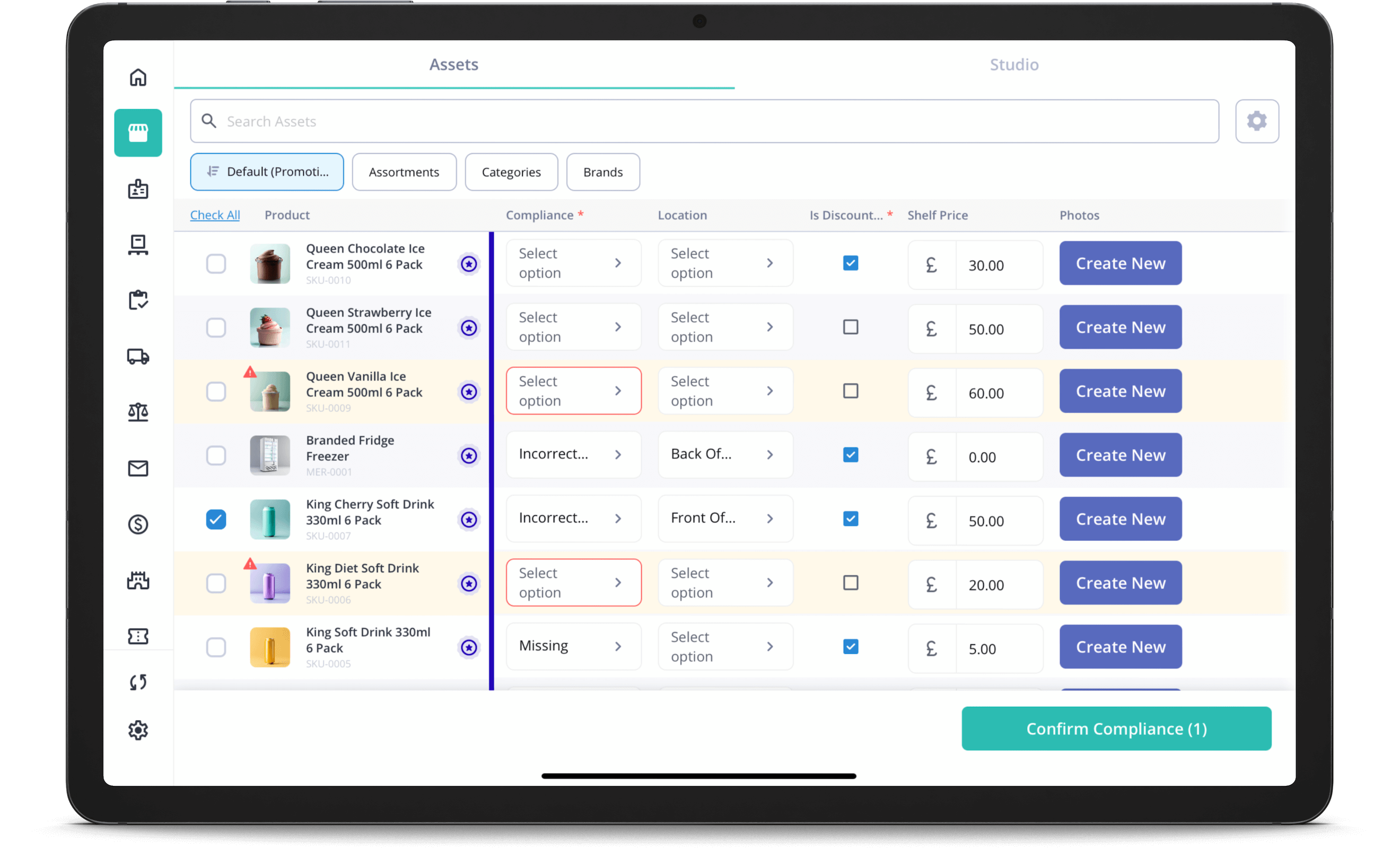 Aforza Persona: Merchandiser