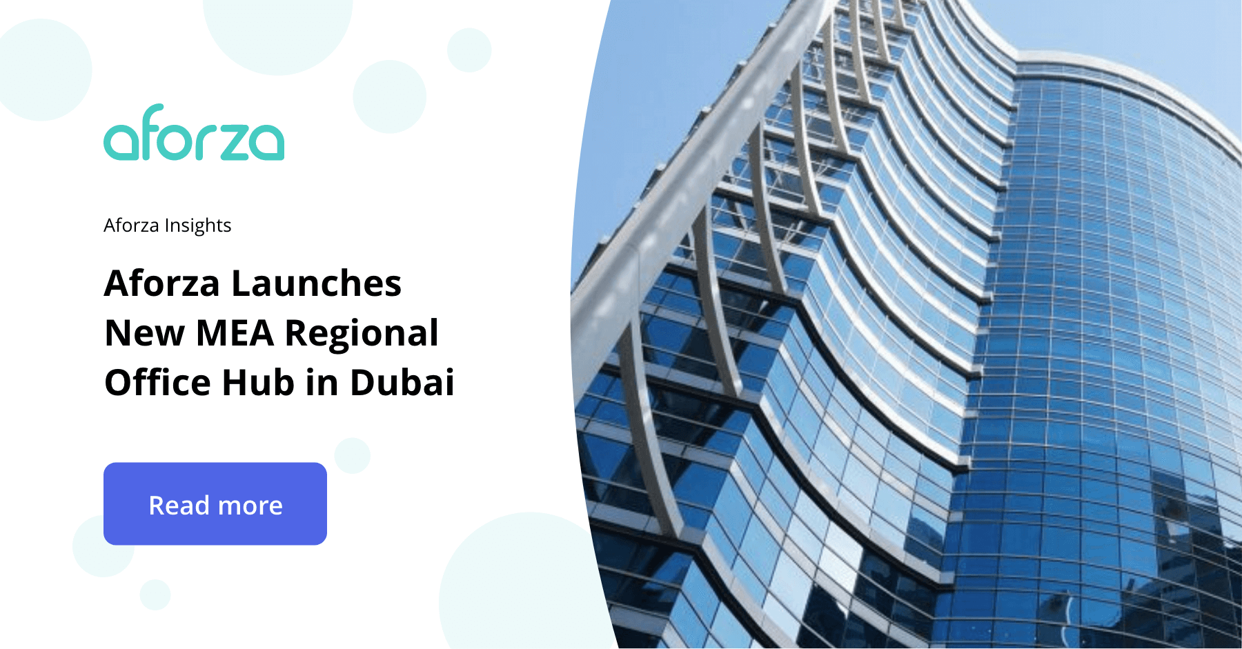 Aforza Launches New MEA Regional Office Hub in Dubai - Aforza