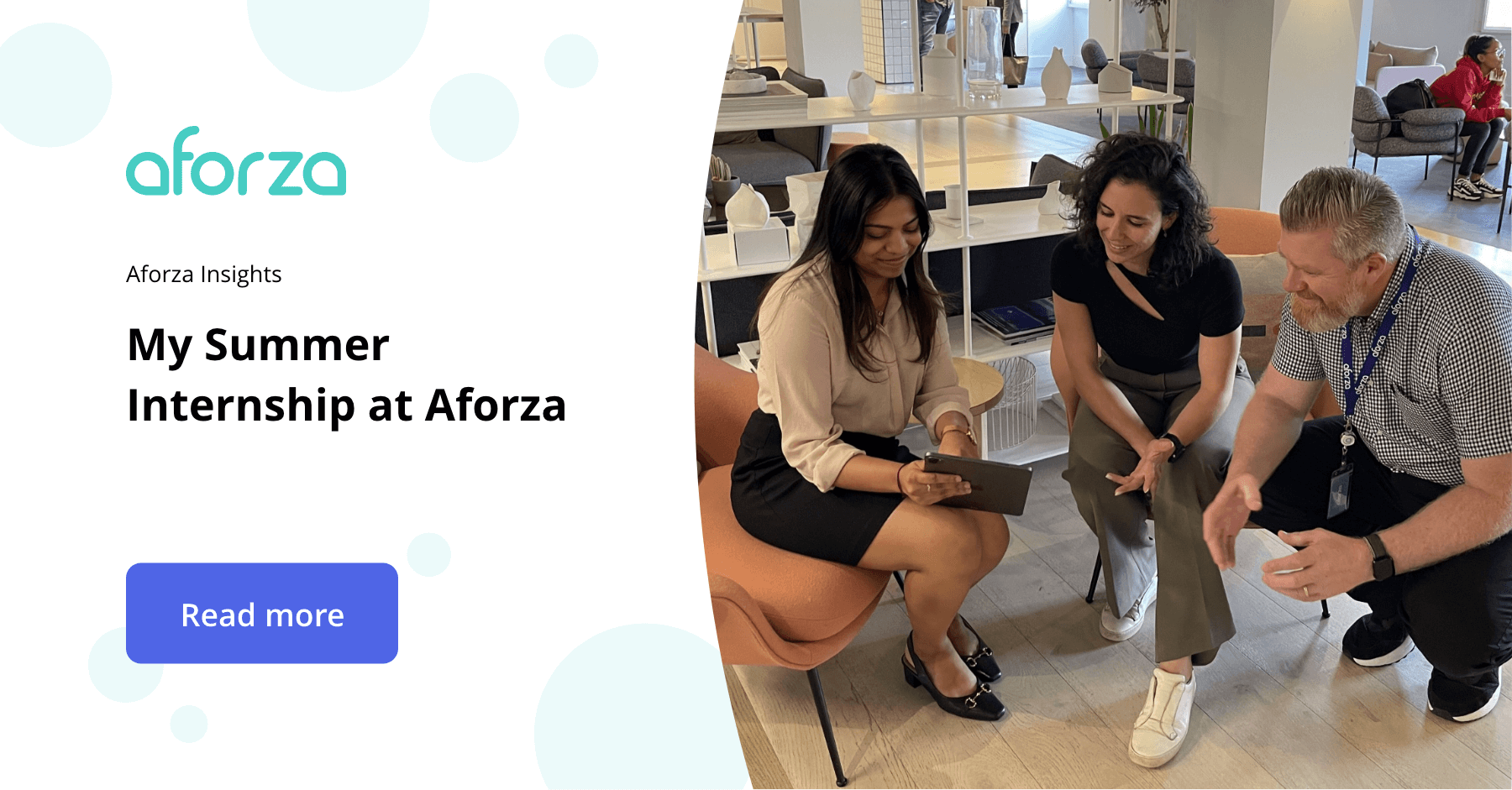 My Summer Internship at Aforza