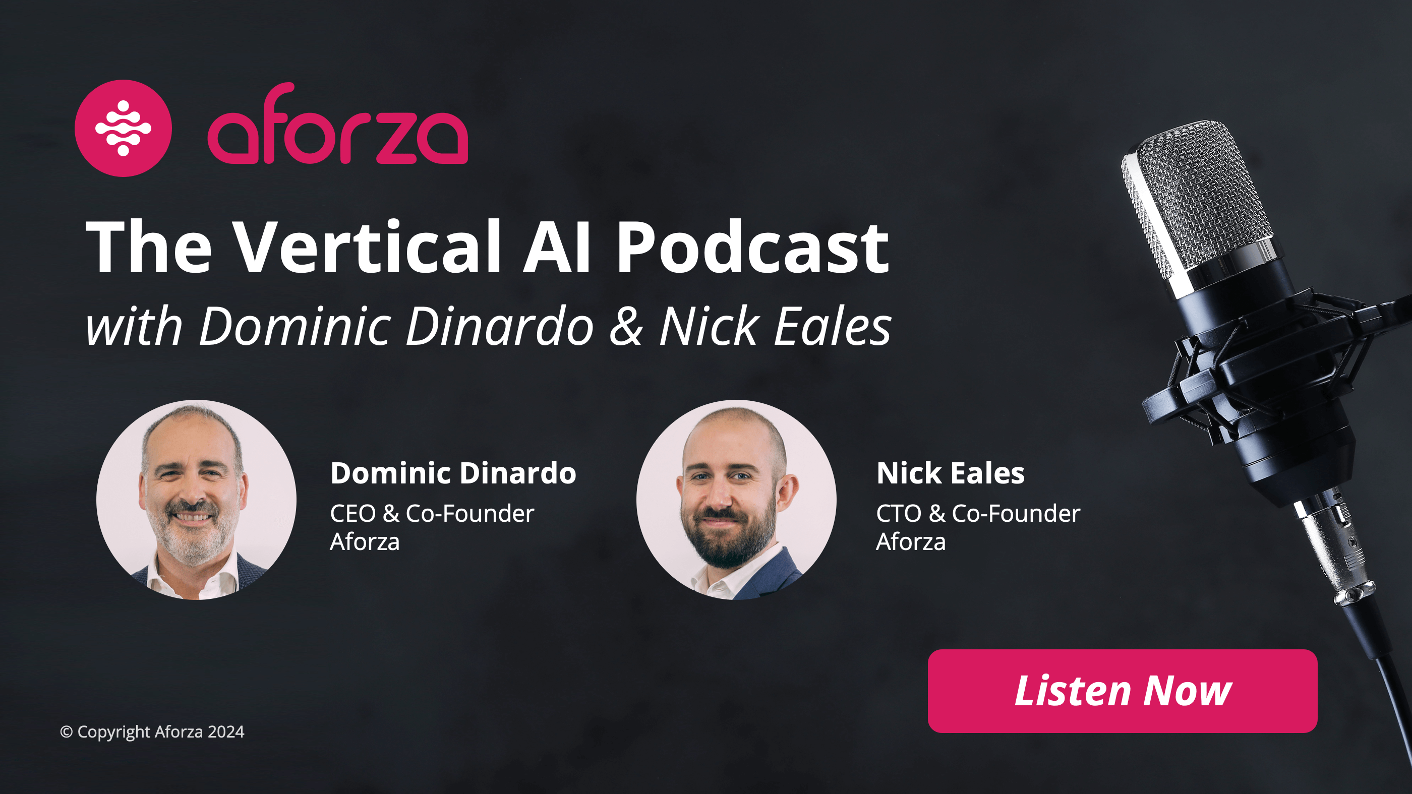 The Building Blocks of Vertical AI Podcast with Dominic Dinardo & Nick Eales - Aforza