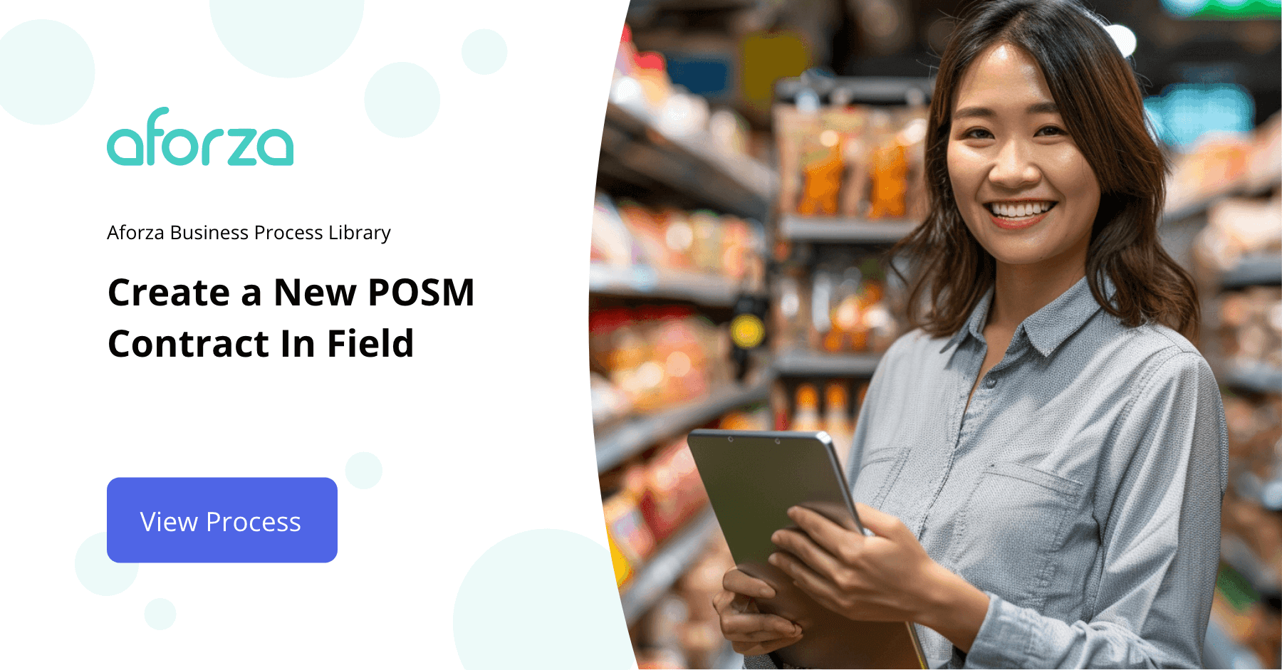 Create a New POSM Contract In Field - Aforza