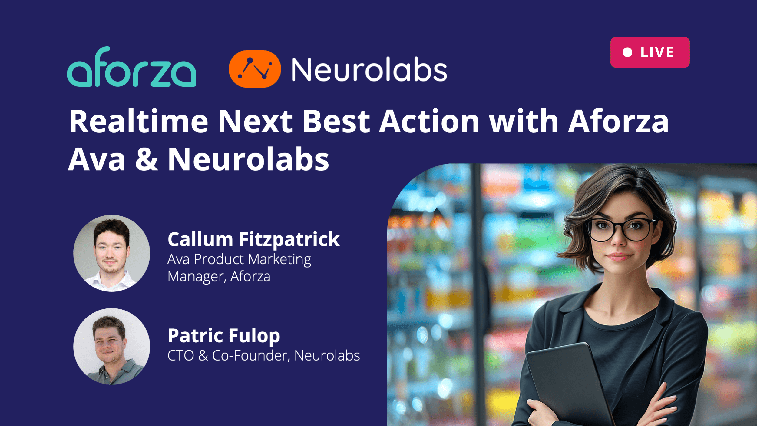 Webinar: Realtime Next Best Action with Aforza Ava & Neurolabs - Aforza